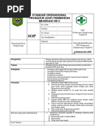 Sop Pemberian Imunisasi HB-0 | PDF | Kesehatan Holistik