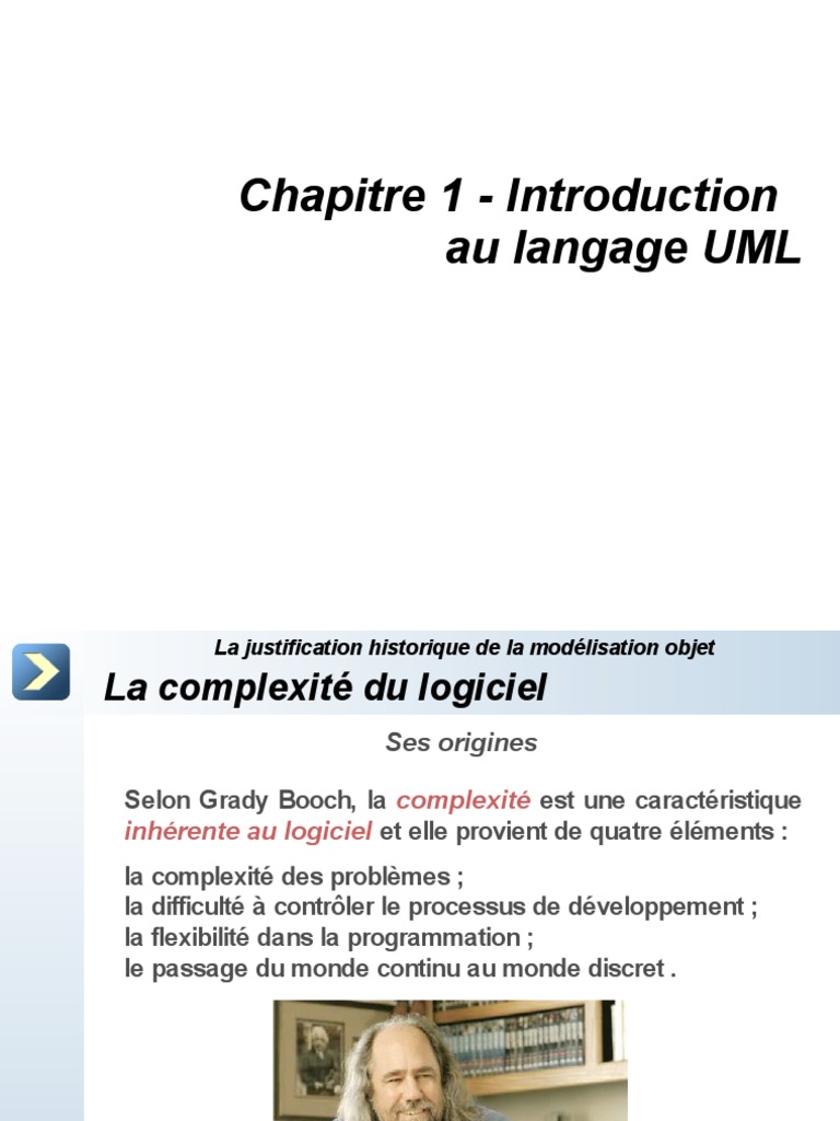 Introduction au langage UML et complexité logicielle | PDF ...