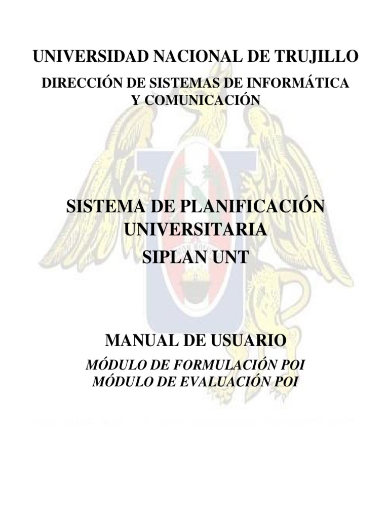 Manual de Usuario SIPLAN | PDF | Point and Click | Contraseña