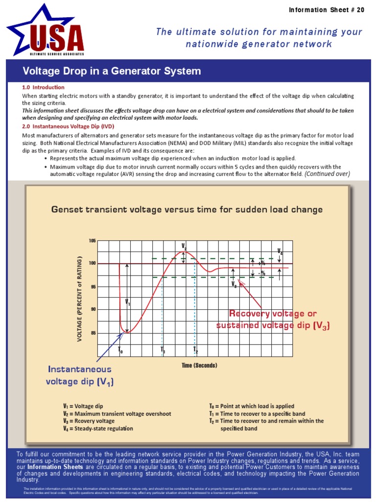 Voltage Drop in A Generator System: The Ultimate Solution For ...