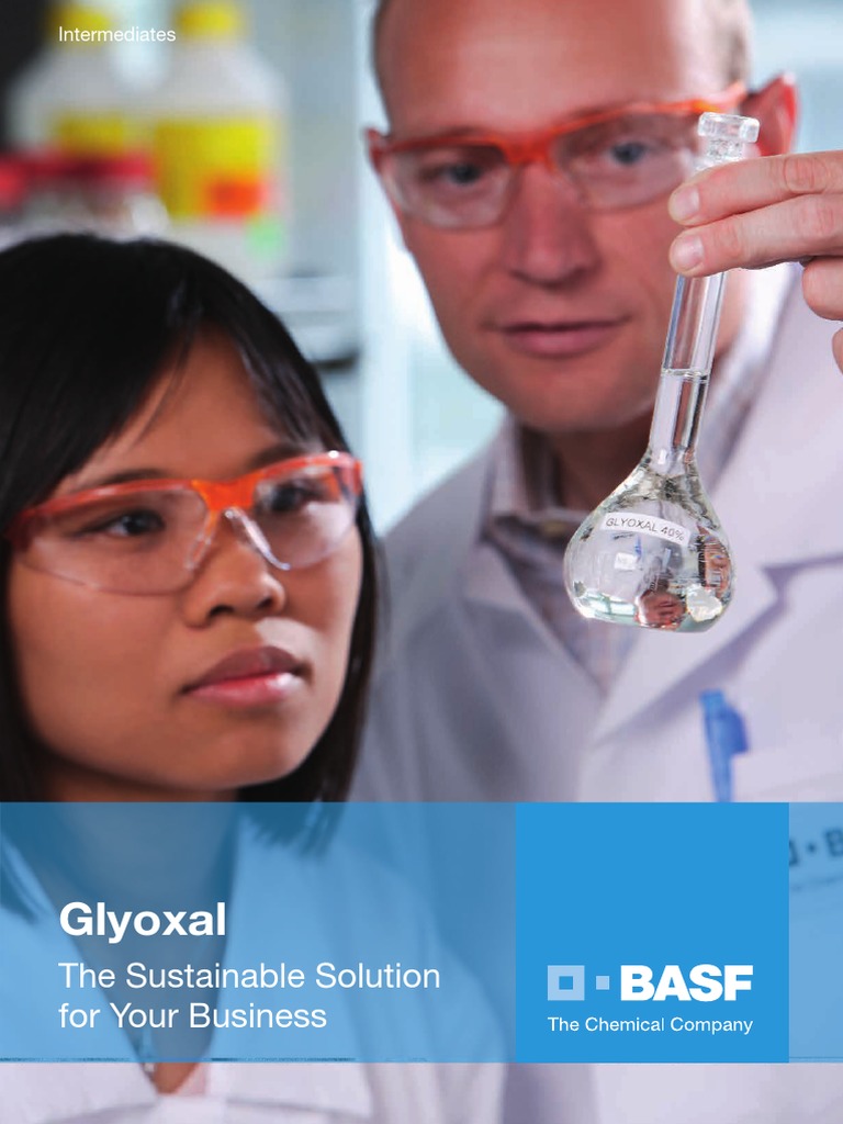 BASF Glyoxal Brochure | PDF | Cross Link | Chemical Industry