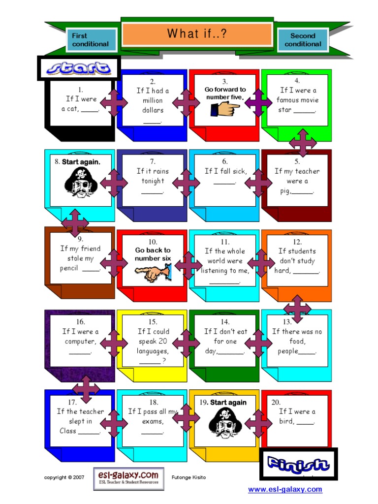 Conditionals Board Game PDF | PDF