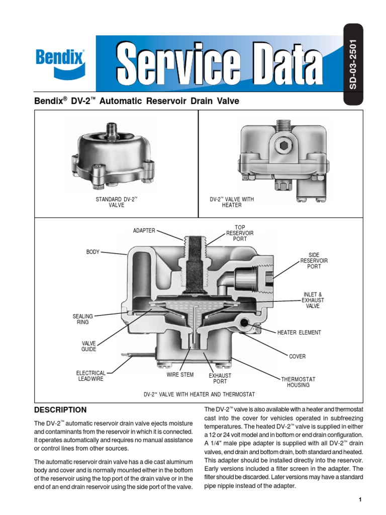 Dv-2 Drain Valve Installation 001 | PDF | Valve | Leak