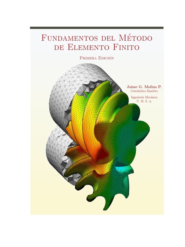Fundamentos Del Método de Elemento Finito | Método de elementos finitos ...
