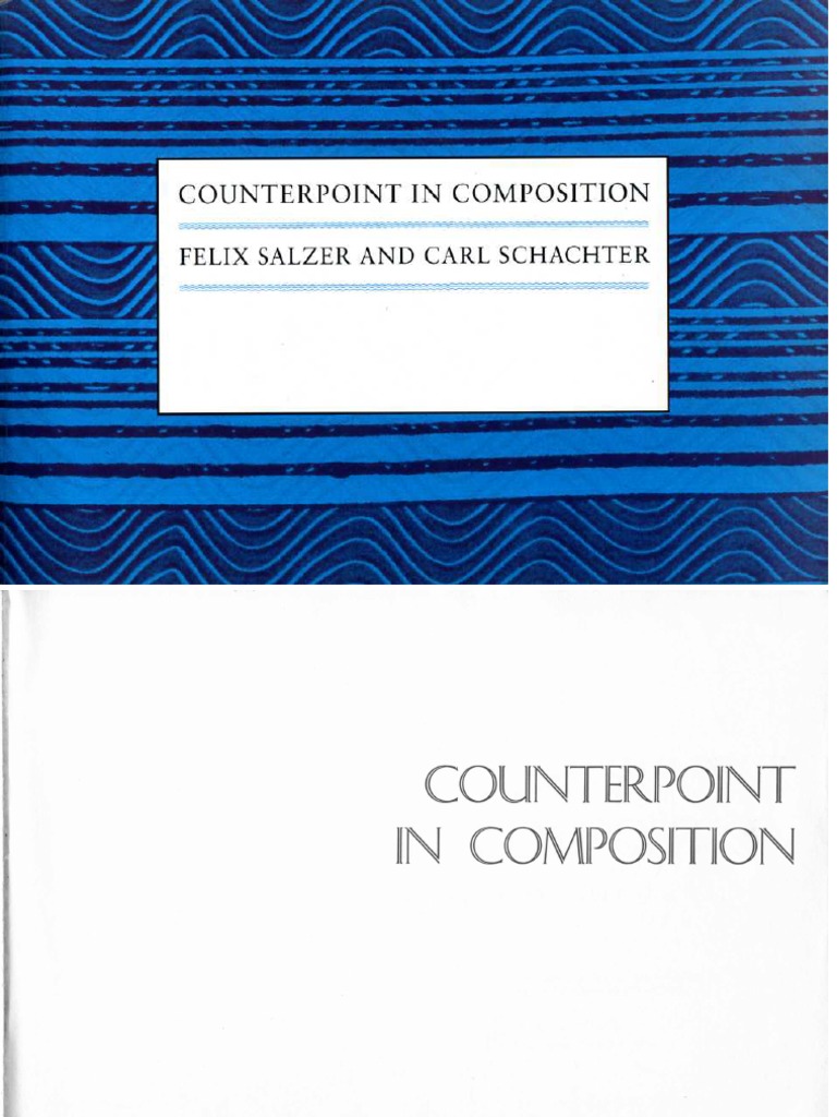 Salzer - Schachter - Counterpoint in Composition PDF | PDF