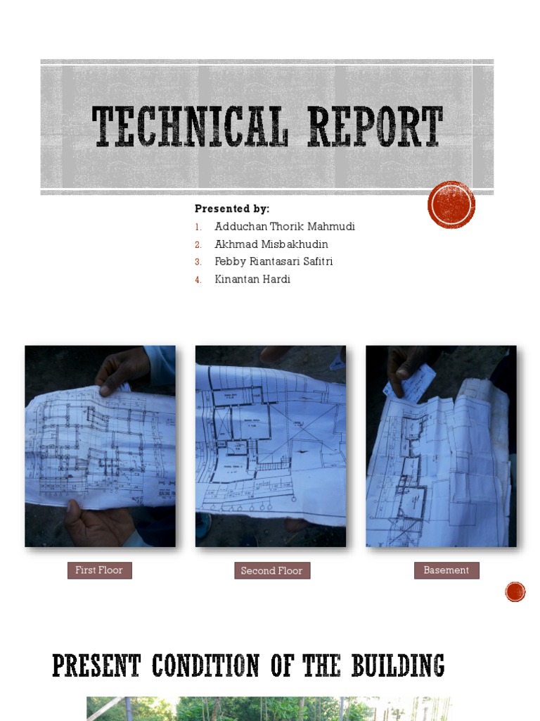 Technical Report and Estimate | PDF | Architectural Elements | Economic ...