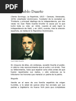 Himno A Juan Pablo Duarte | PDF