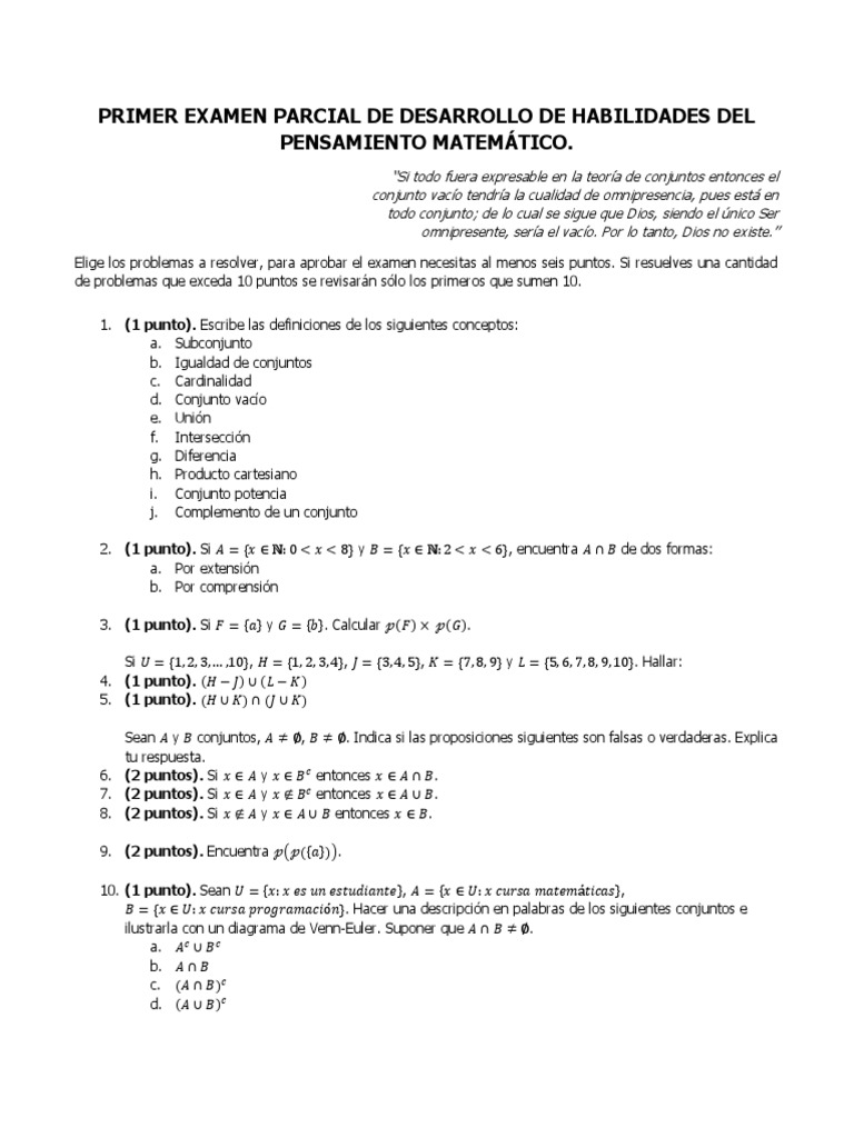 Examen | PDF