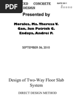 Two-Way Slab Design Using The Coefficient Method | PDF | Beam ...