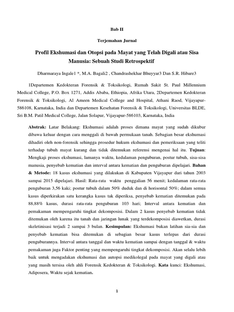 Jurding Forensik | PDF