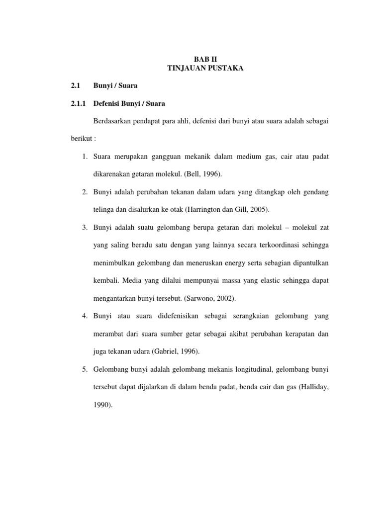 Proses Pendengaran 2 PDF | PDF