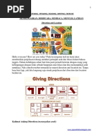 Kosakata Giving Directions Dalam Bahasa Inggris | PDF