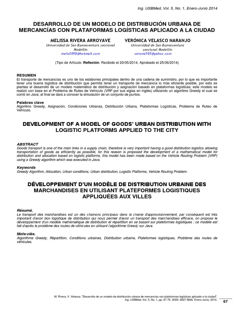 Modelo de Distribucion 1.2 | PDF | Transporte | Metaheurístico