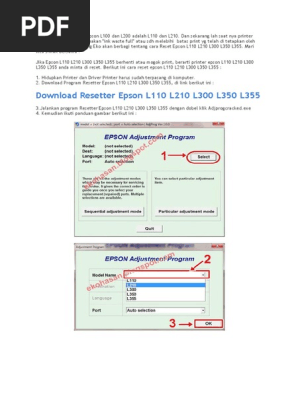 Adjprogcracked L355 Baixar BlkholePHP/app/Epson L210 Resetterrar A