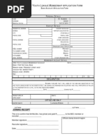 ANC Membership Application Form | PDF | African National Congress | Banks