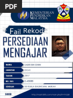 Berikut Adalah Contoh Format Biodata Untuk Seorang Guru Mata Pelajaran Yang Boleh Digunakan ...
