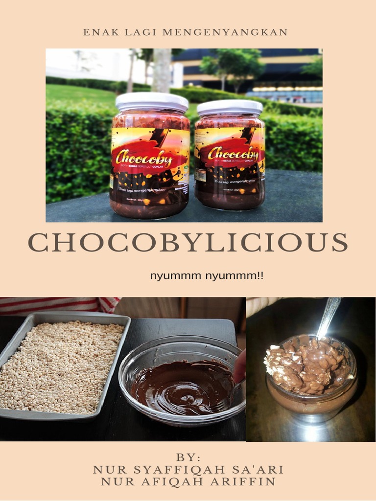 Chocobylicious: Coklat Enak & Renyah | PDF | Memasak, Makanan, & Anggur ...