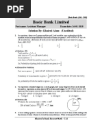 BCS Math Question With Solution (10th To 40th BCS Preliminary Math ...