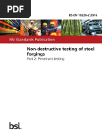 Ultrasonic Testing of Steel Forgings | PDF
