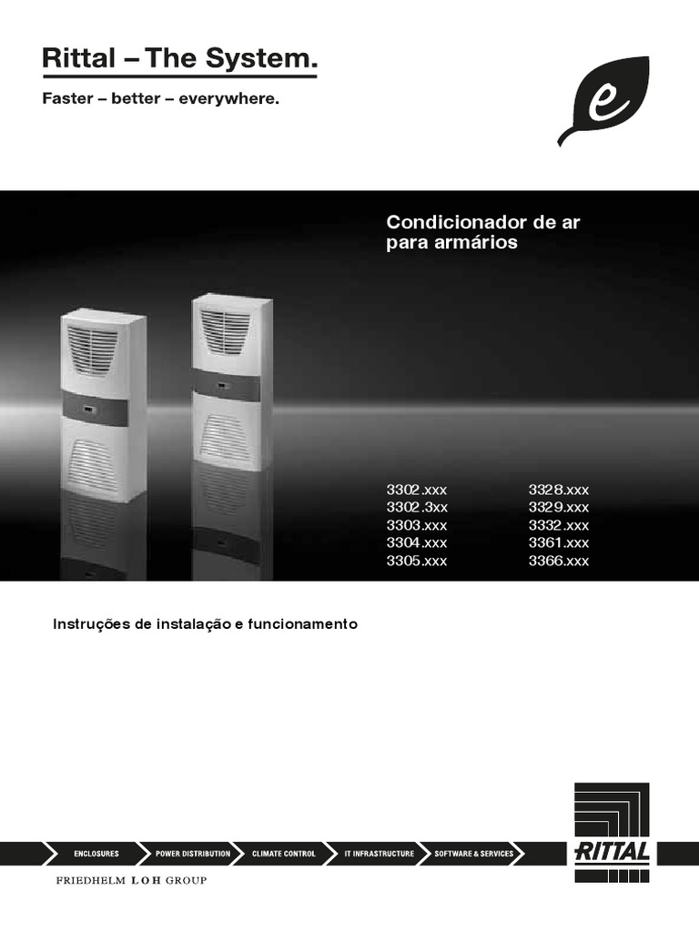 Rittal 3304500 Instructions 3 6292 | PDF | Air Conditioning | Refrigeration