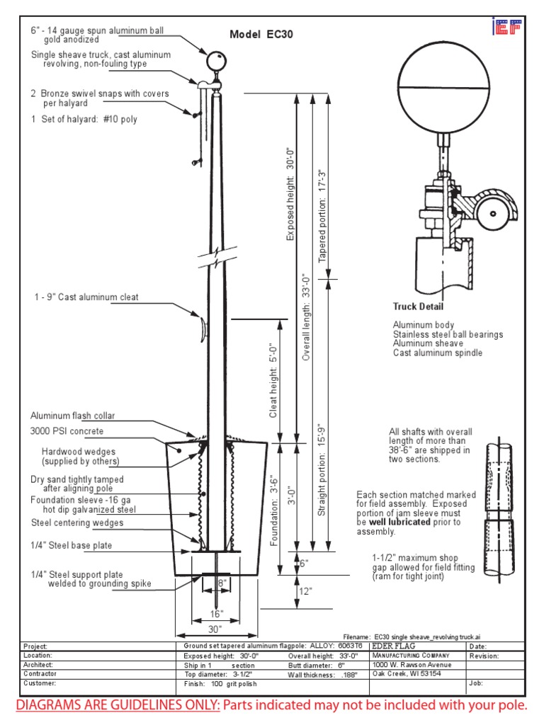 DIAGRAMS ARE GUIDELINES ONLY: Parts Indicated May Not Be Included With ...
