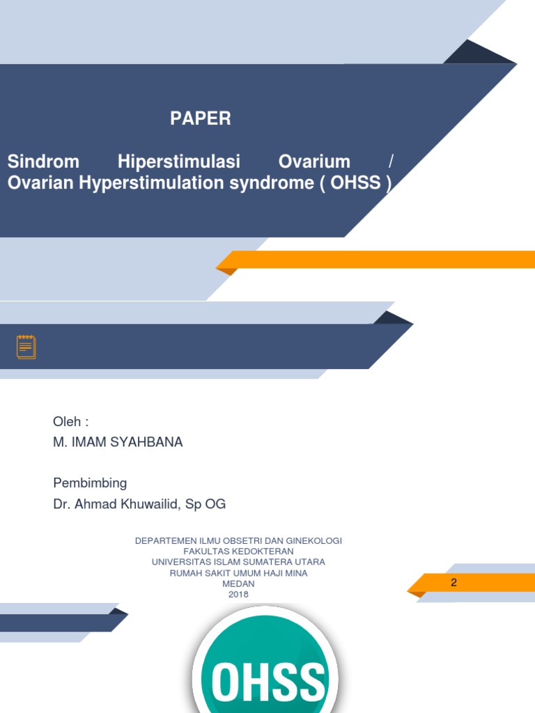 OHSS | PDF