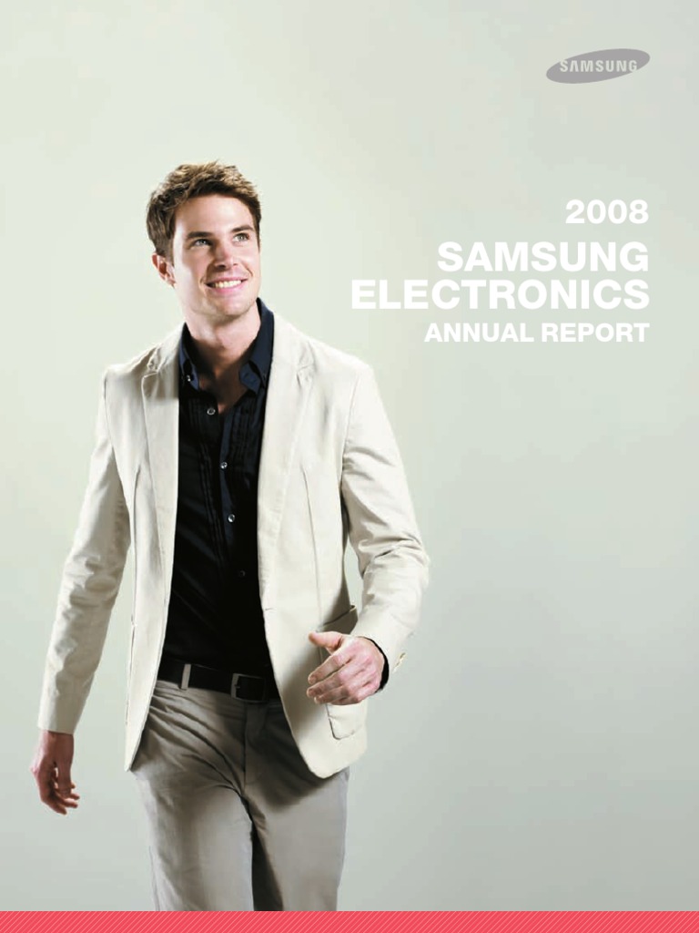 Annual Samsung) 2008 | PDF | Samsung | Television