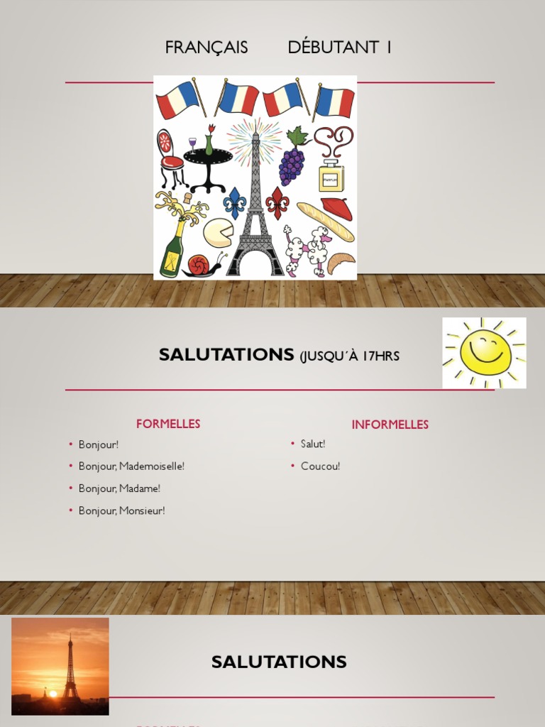 Saluer Et Prendre Congé | PDF