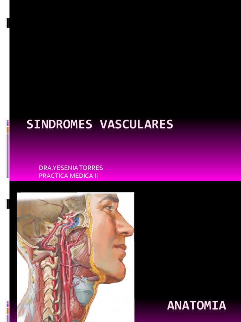 Sindrome Vasculares | PDF | Ciencia y matemática