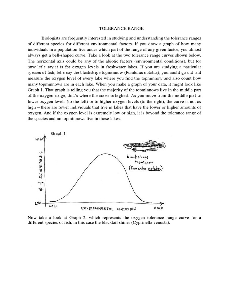 Tolerance Range | Download Free PDF | Nature