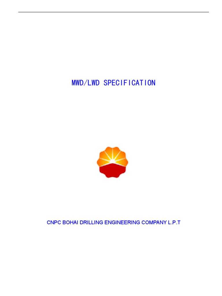 TA MWD-LWD Specification | PDF | Continuum Mechanics | Civil Engineering