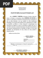 Panunumpa NG Lingkod Bayan | PDF