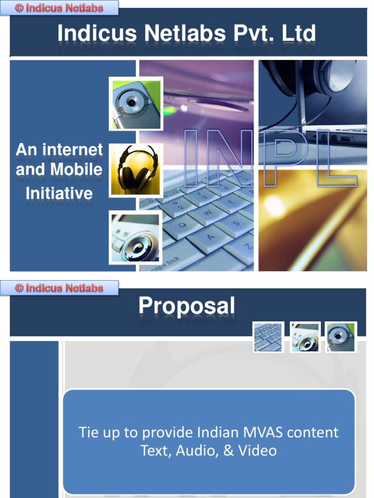 Indicus Netlabs VAS Profile | PDF | Internet
