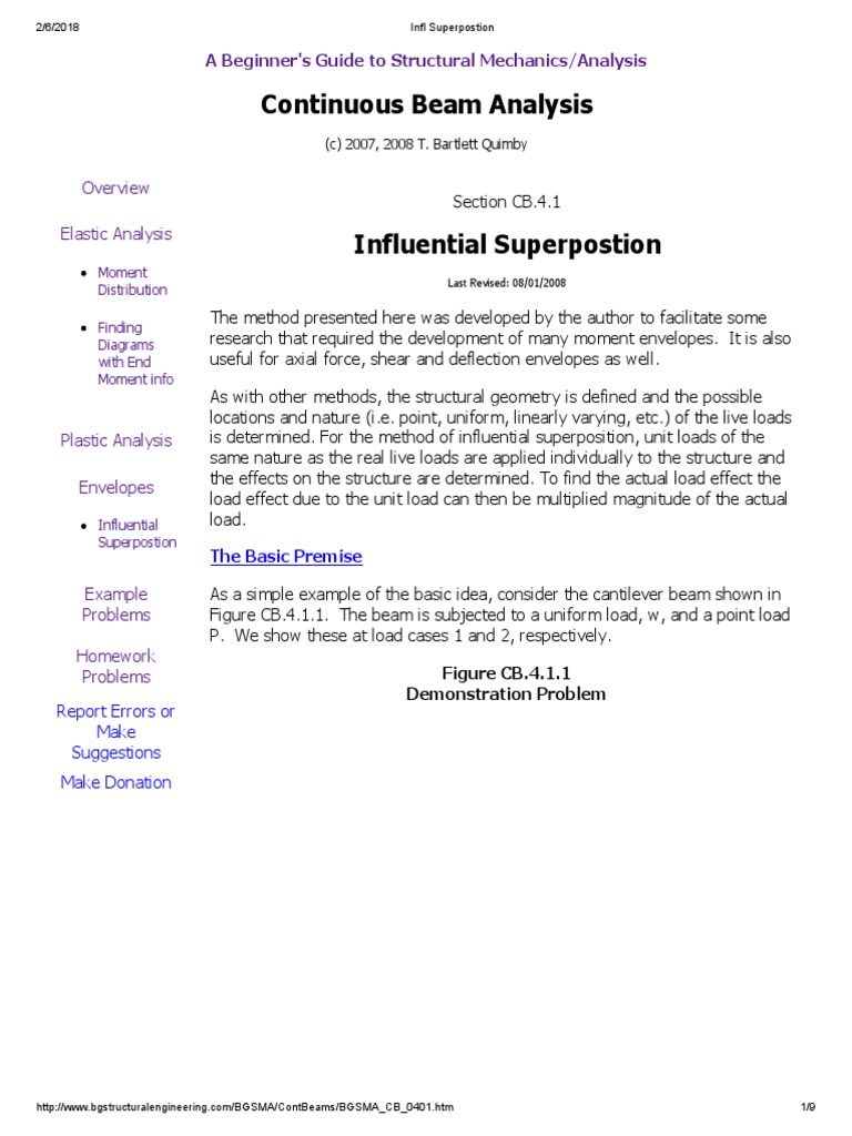 Continuous Beam Analysis: A Beginner's Guide To Structural Mechanics ...