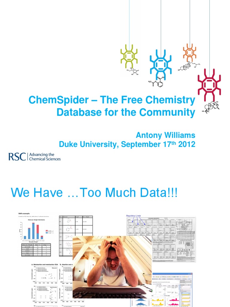 ChemSpider The Free Chemistry Database F PDF | PDF | Computer Data ...