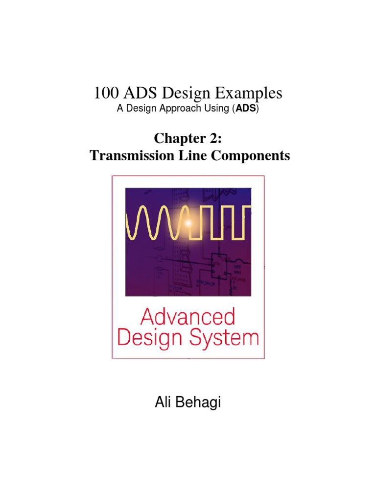 Chapter2 100ADS | PDF | Transmission Line | Capacitor