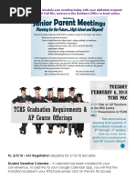 Senior Night Questionnaire | PDF