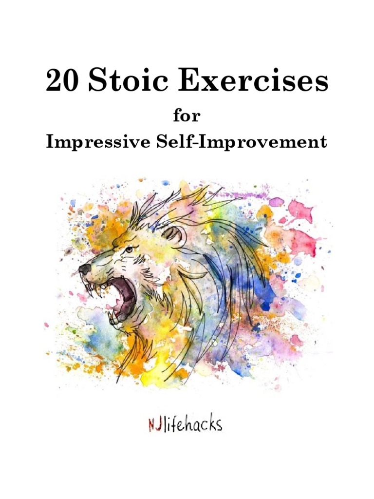 20 Stoic Exercises: For Impressive Self-Improvement | PDF | Stoicism ...