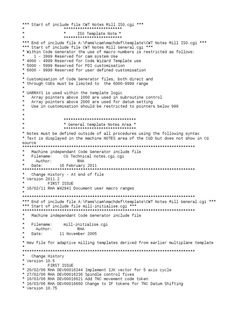 Emco PC Mill 125 | PDF | Subroutine | Rotation Around A Fixed Axis