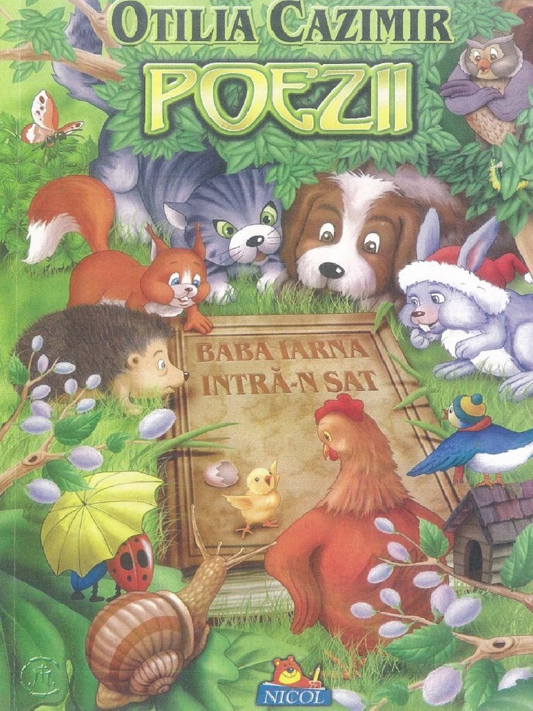 Baba Iarna Intra in Sat Poezii de Otilia Cazimir-Ed Nicol-TEKKEN PDF | PDF