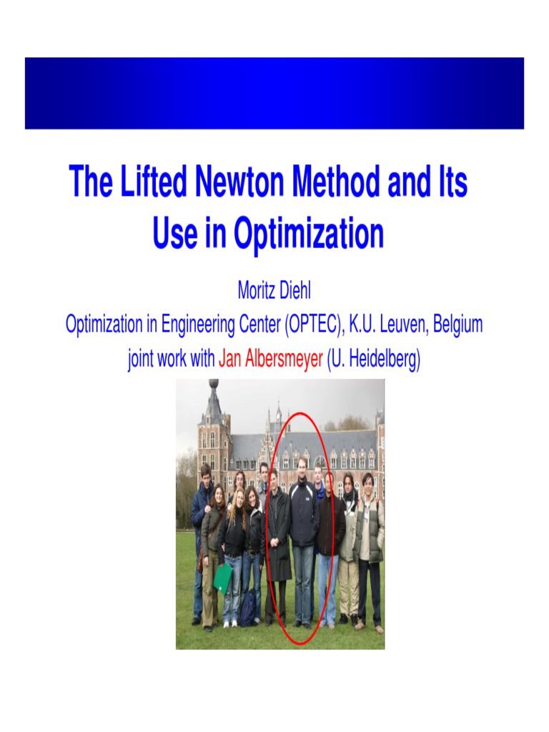 Lifted Newton Optimization | PDF | Mathematical Optimization | Numerical Analysis