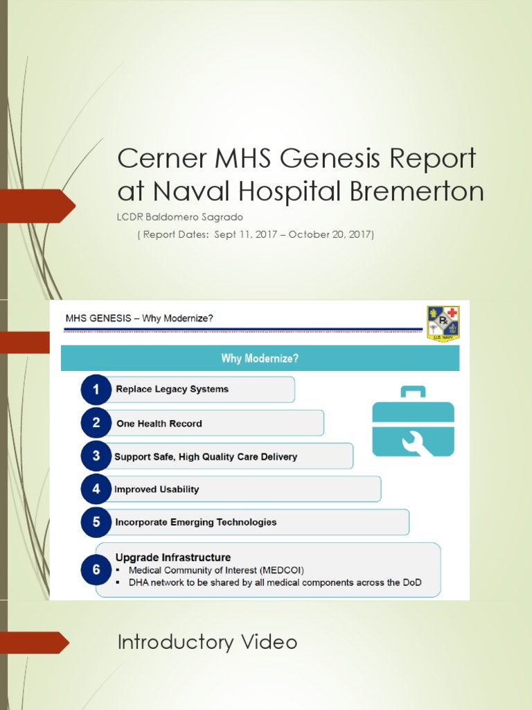 Cerner Presentation To VA Chiefs of Pharmacy (No Video) Final | PDF