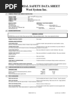 Epoxy Resin Safety Data Sheet | PDF | Toxicity | Dangerous Goods