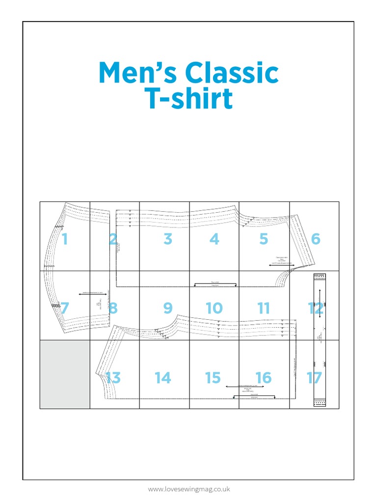 Patron Camisa de Hombre Basico | PDF | Sewing | Clothing