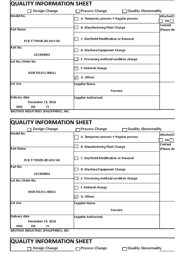 Yellow Card - BIPH (T77H505 - T77H298) (Dec 19) | PDF | Industries ...