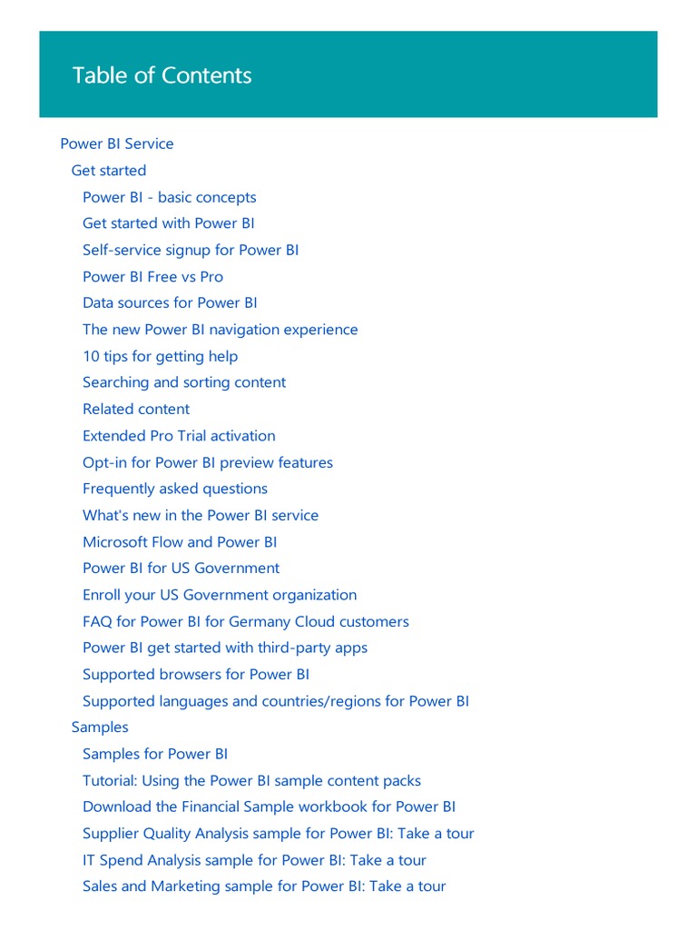 Power BI Basic | PDF | Office 365 | Ios
