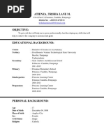 Sample Criminology Resume | PDF