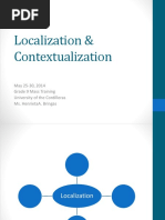 Contextualization and Localization | PDF | Teacher Education | Curriculum
