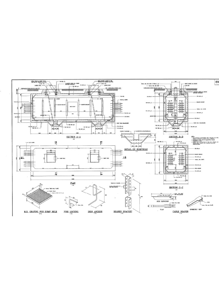 Telecom Manhole Detail | PDF