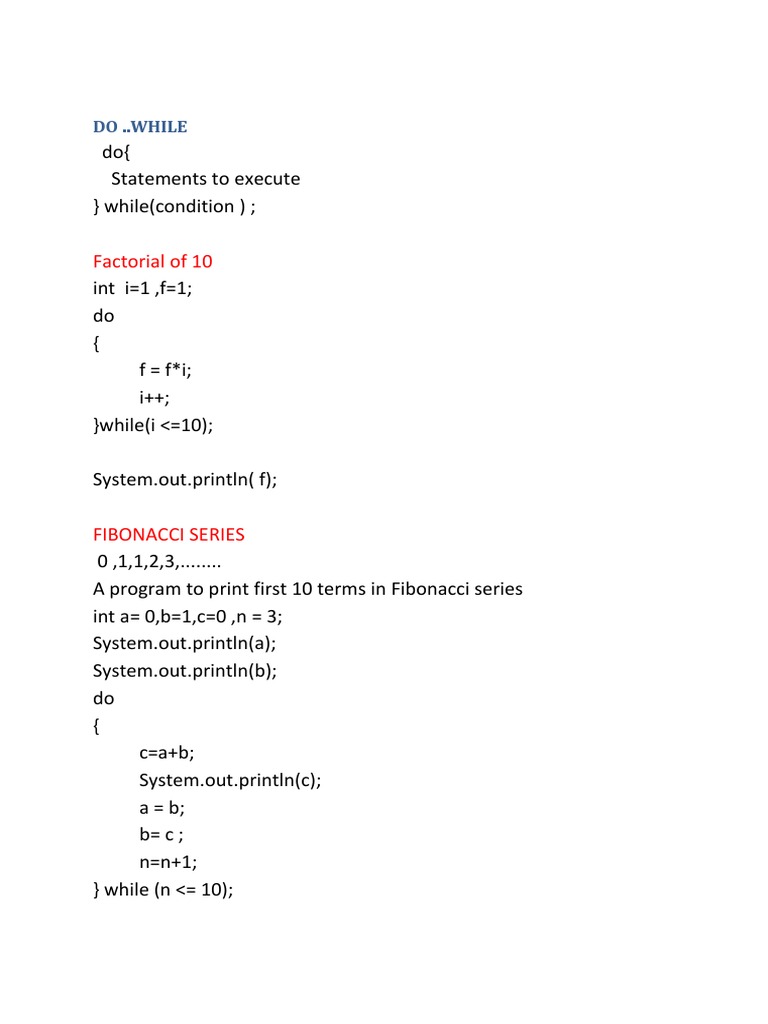 Rani - Loops Numbers Programs | PDF | Numbers | Discrete Mathematics